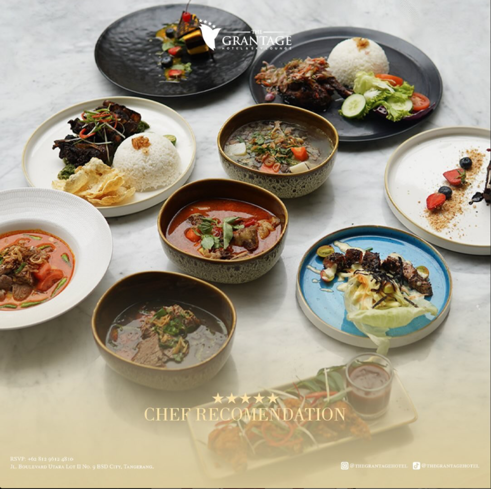Menu Khas Indonesia Rekomendasi The Grantage Hotel BSD - The Grantage ...